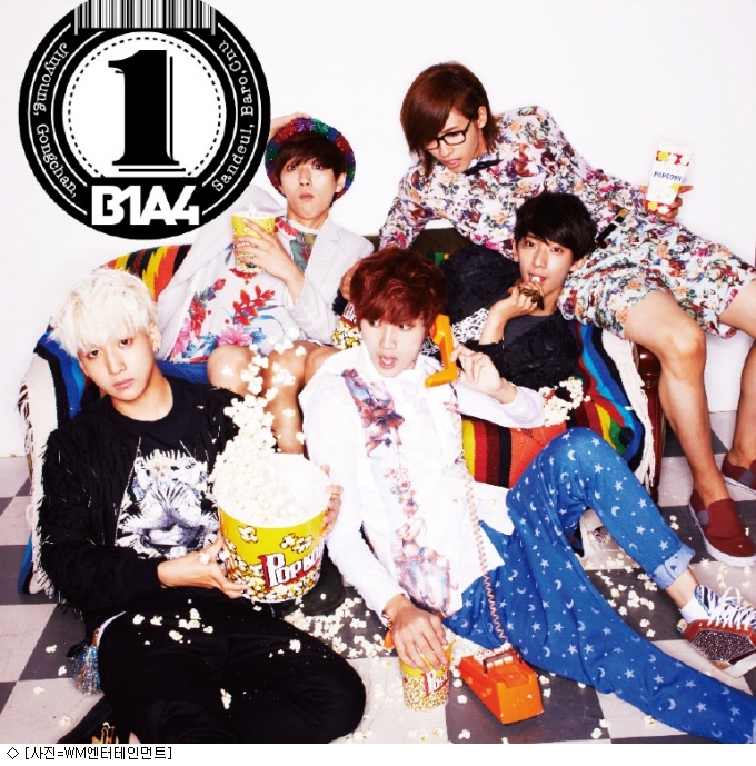 B1A4, 日 인기 심상치 않네…오리콘 앨범차트 2위