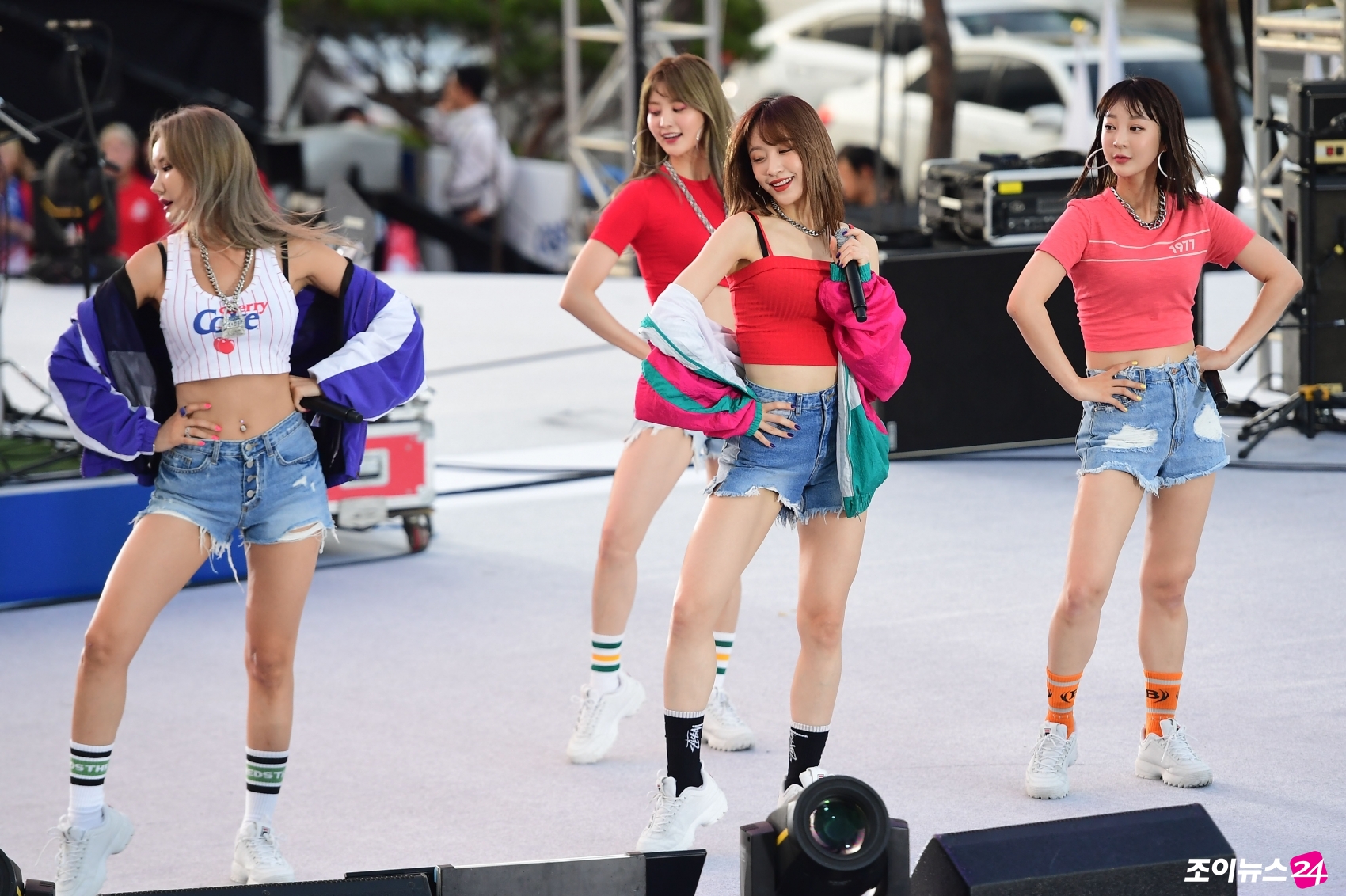 [조이HD]EXID, 영동대로를 끈적이게 만드는 무대